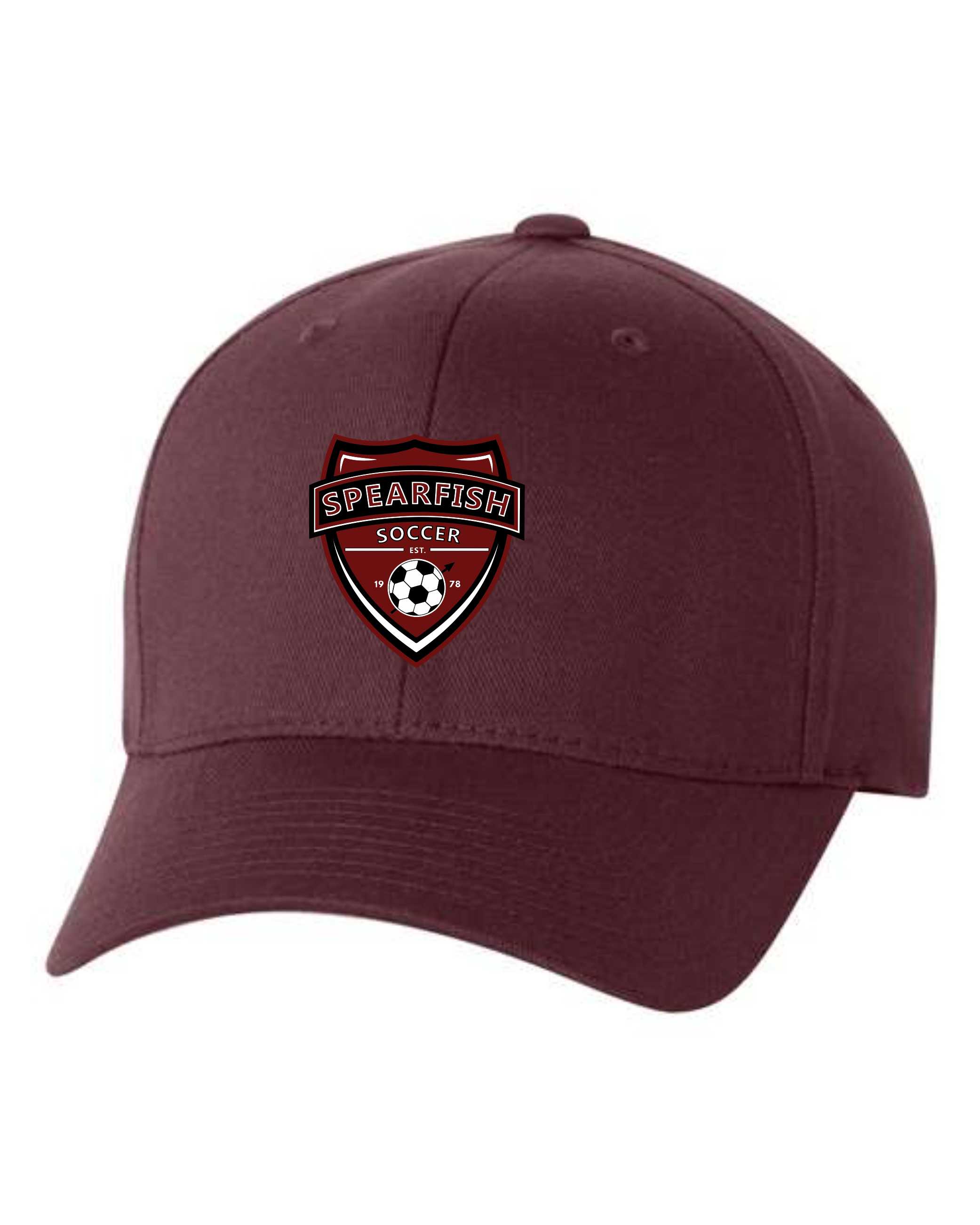 Spearfish Soccer Association – Flexfit Twill Cap – Dilly Prints, LLC